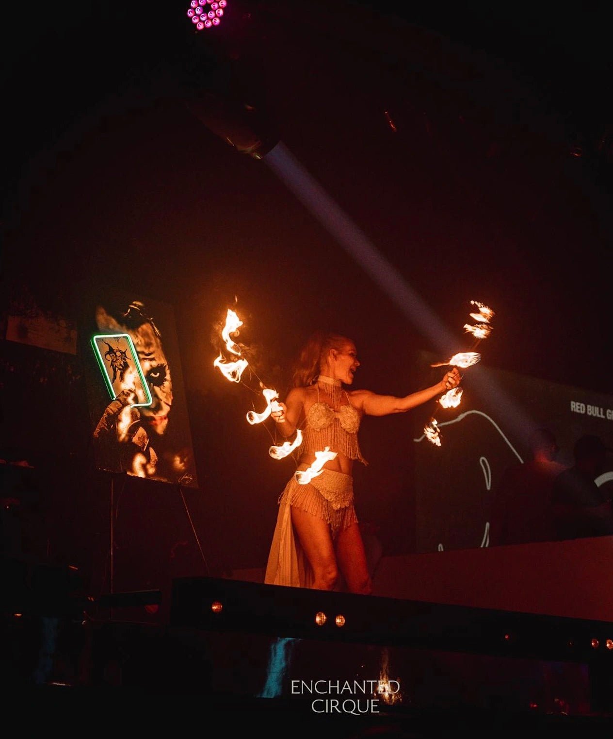 LEDMansion Collaborates with Enchanted Cirque for an Unforgettable Nig