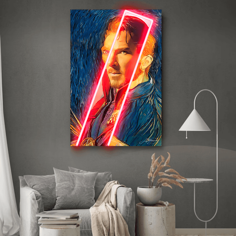 Cool Neon Wall Art For Room | Doctor Strange Wall Art | LEDMANSION