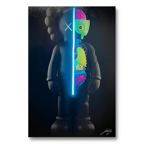 Lighted Painting | KAWS Dissected Pop Art | LEDMansion