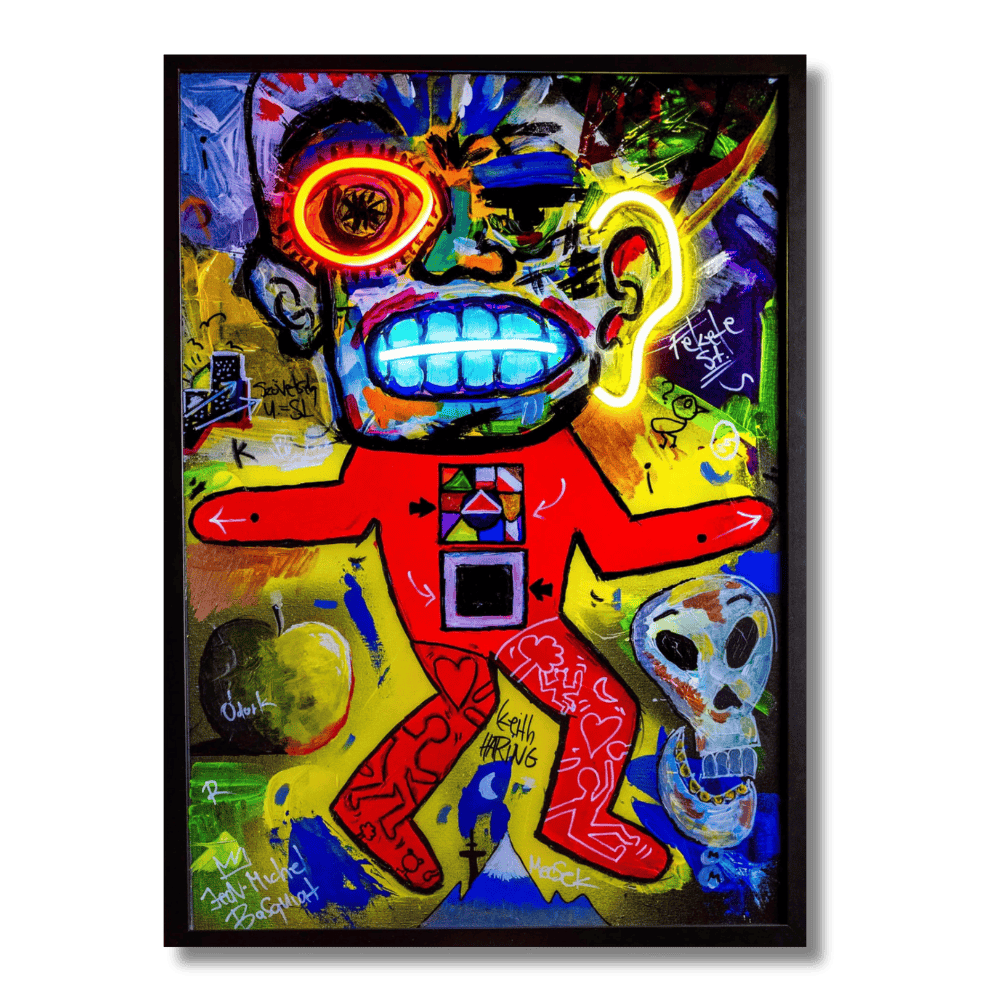 Ommage LED Wall Art | Lighted Painting | LEDMansion